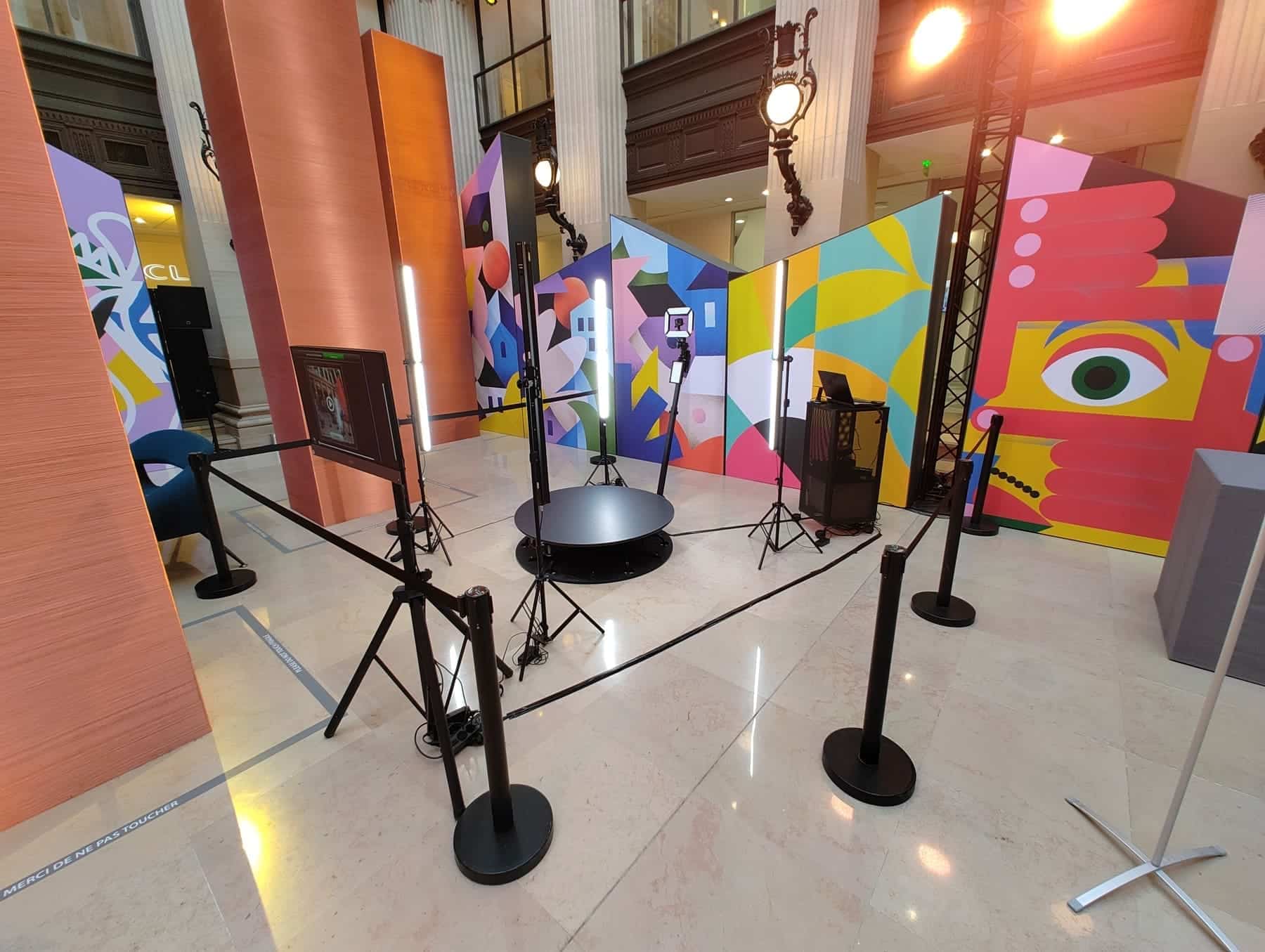 Animation Selfie 360° - Expérience photo immersive pour événements